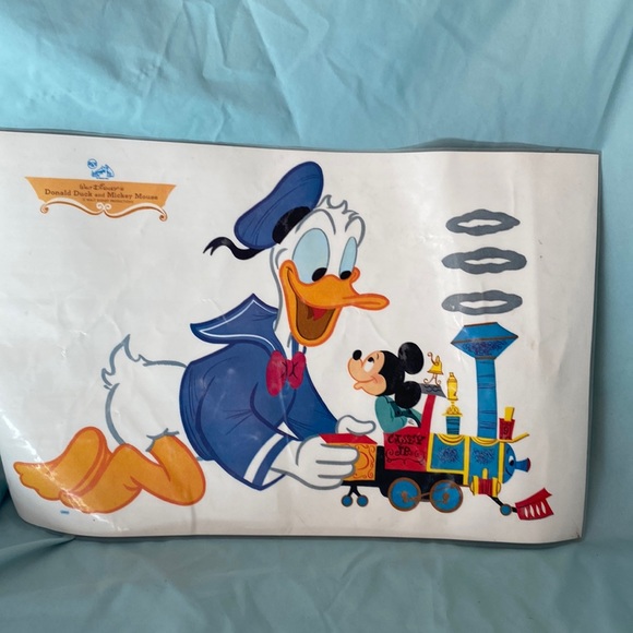 Disney | Dining | 965 Vintage Rca Walt Disney Donald Duck Mickey Mouse ...